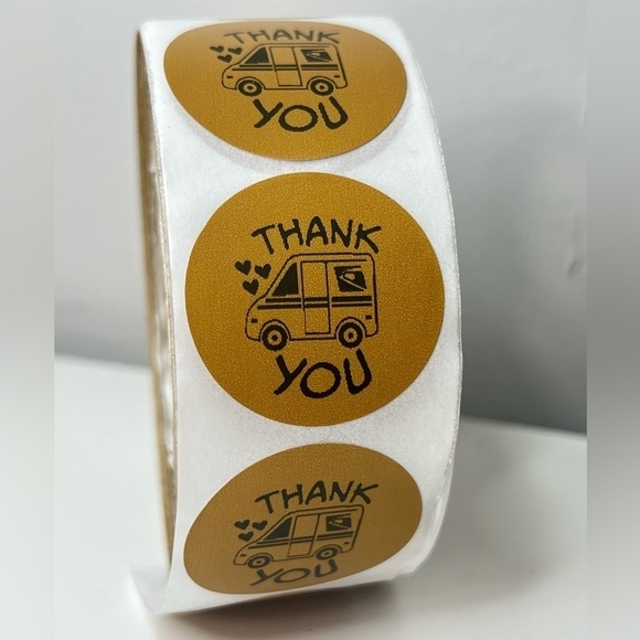 Stickeraft | Office | Thank You Usps Sticker Thank You Sticker Postal ...